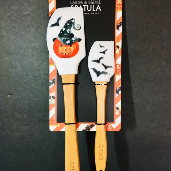 Ciroa | Holiday | 2 Halloween Silicone Spatulas Jack O Lantern Wearing ...